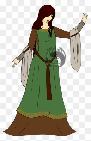 Adopt] Medieval Fantasy Maiden - Illustration - Free Transparent PNG ...